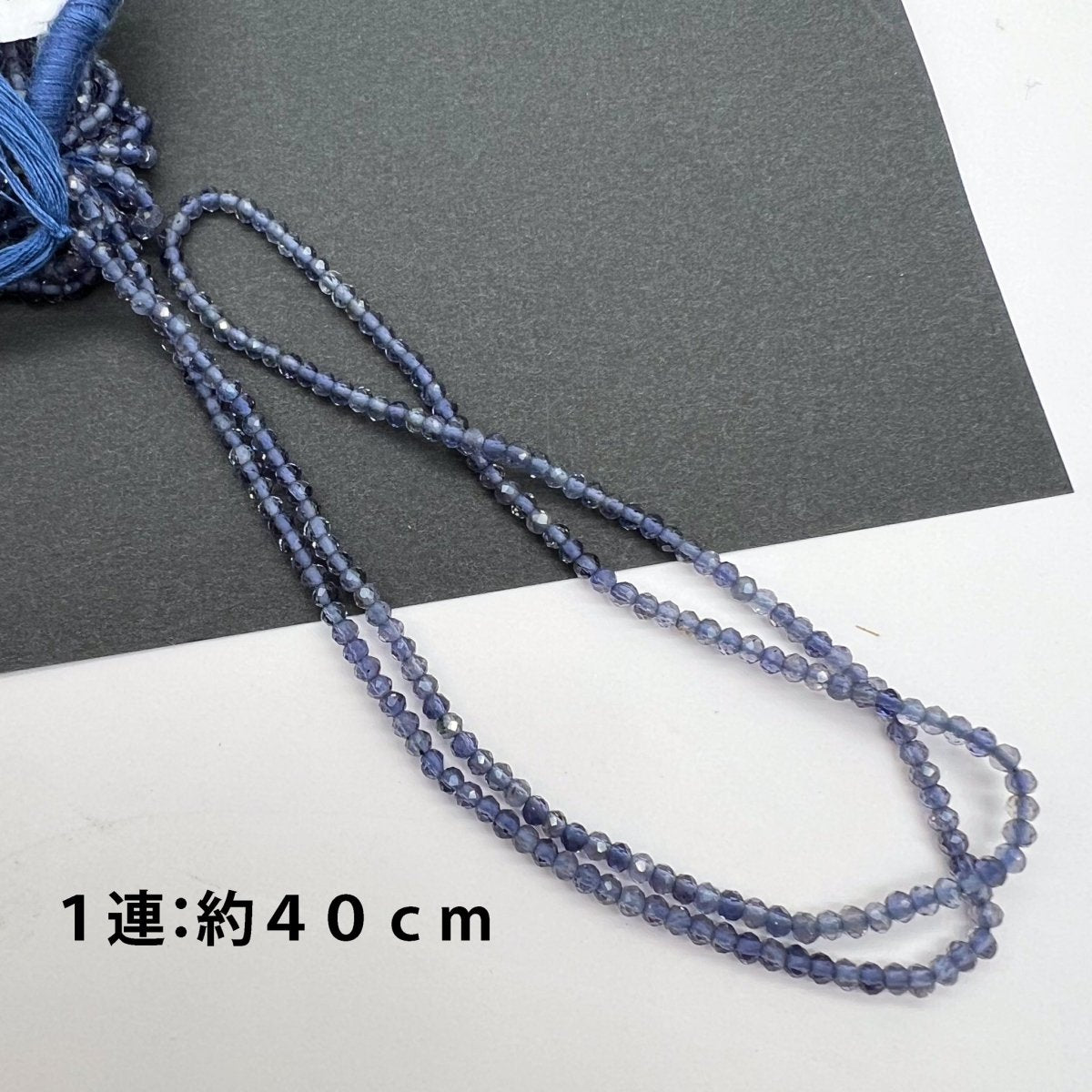 極小*高品質アイオライト*ラウンドカット＊約2.1mm – aoneko_gems